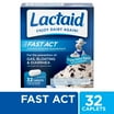 Lactaid Fast Act Lactose Intolerance Caplets, 32 Travel Packs of 1-ct ...
