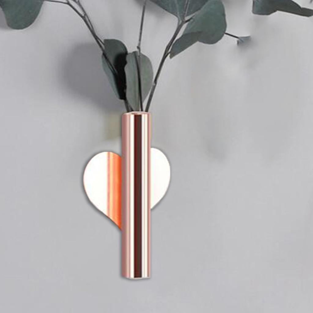 Wall Planters Vase, Wall Mounted Succulent Air Cactus Faux Plant ...