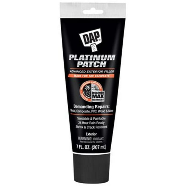 Dap Adhesives Platinum Patch Exterior Filler - 7 oz - Walmart.com