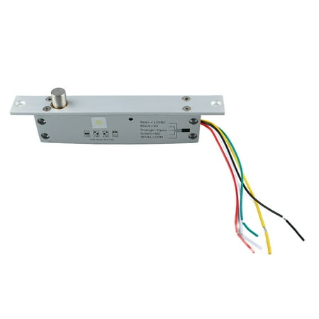 Drop Door Lock,DC 12V 5 Lines Electric Drop Bolt Door Lock Electric ...