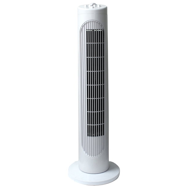 Iconnek - Oscillating Tower Fan, 30 '' Height, 3 Speed Settings, White ...