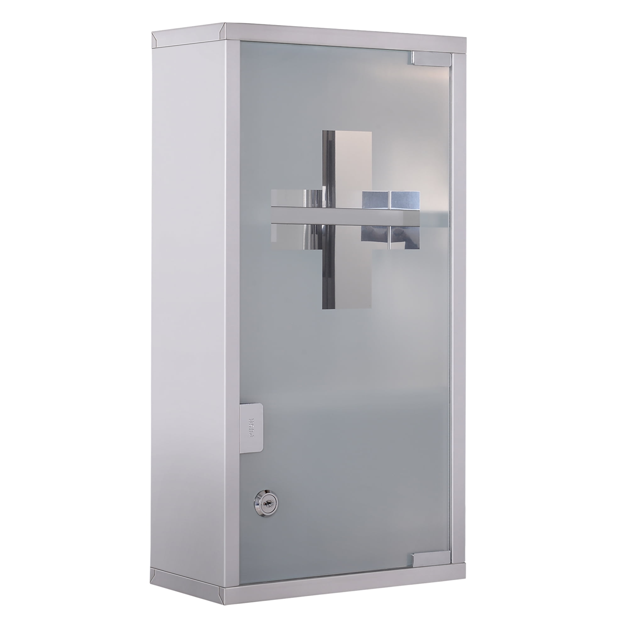 Click here for Homcom Wall Mount Medicine Cabinet Lockable With 2... prices