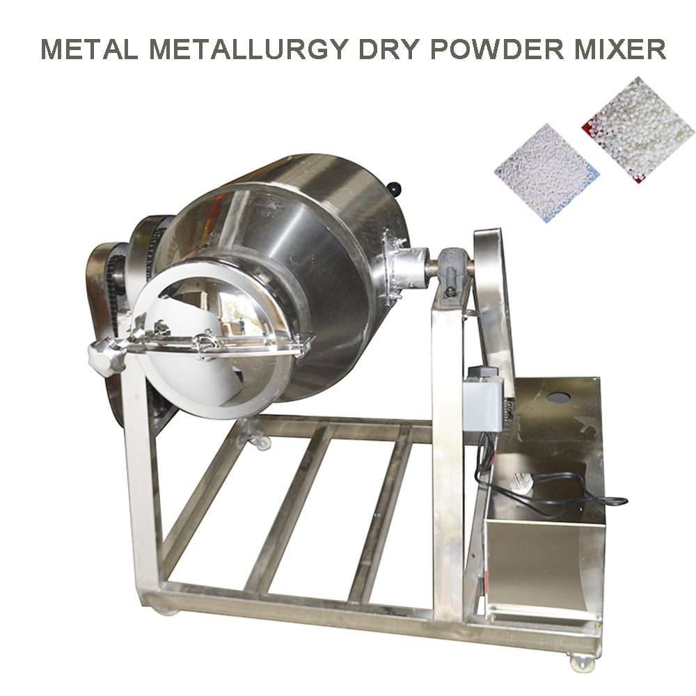 INTBUYING Dry Powder Mixer 100L Metal Metallurgy Dry Mixer Stainless ...