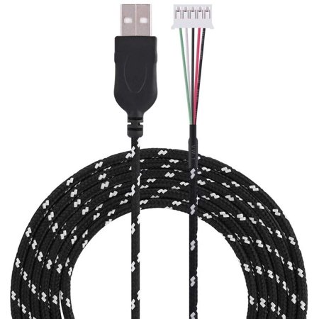 2.2 Meters USB Mouse Lines Wire Mice Cable Replacement Part Repair ...