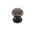 Better Homes & Gardens Holbrook Cabinet Knob, Oil Rubbed Bronze (4-Pack ...