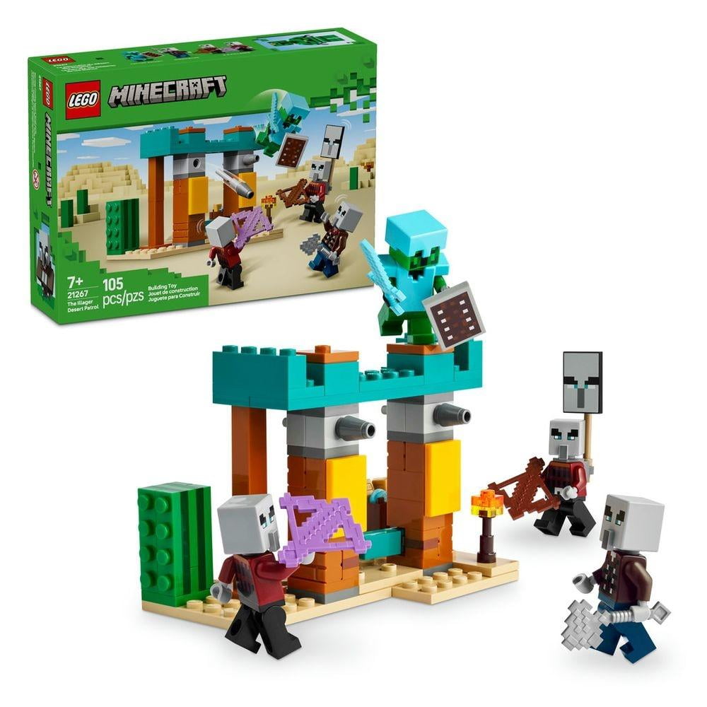 Set LEGO Minecraft La Patrulla del Desierto de los Maldeanos 21267 ...