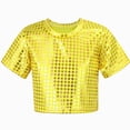 Baby Girl Clothes Sequin Glitter Short Sleeve Top Toddler Girl Summer ...