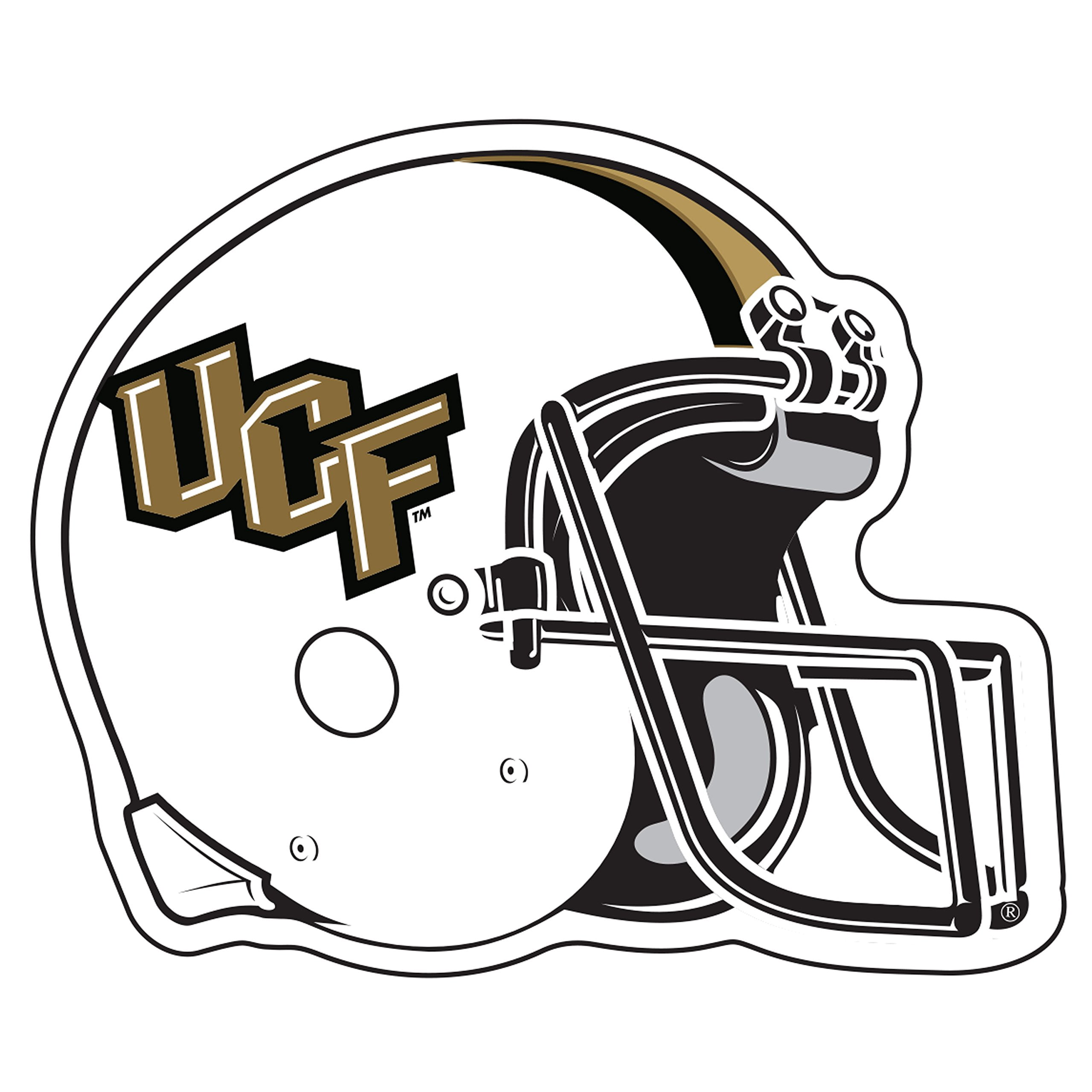 Central Florida Golden Knights Decal (REF UCF HELMET DECAL (4"), 4 in ...