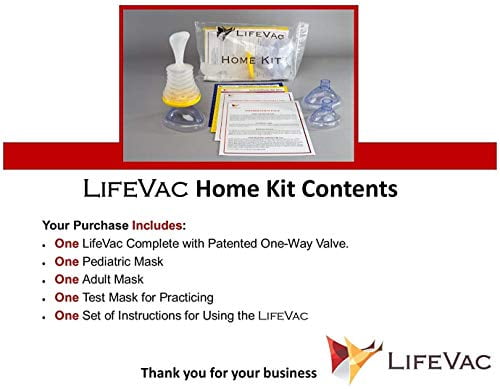 Buy LifeVac - Choking Rescue Device Home Kit for Adult and Children ...