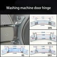 Heavy Duty Washer Door Switches Hinge with Secure Locking Systems Anti ...