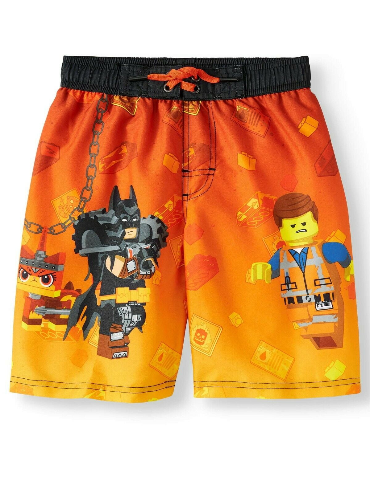Lego Movie Swim Trunks Shorts Boy Size 6/7 - Walmart.com