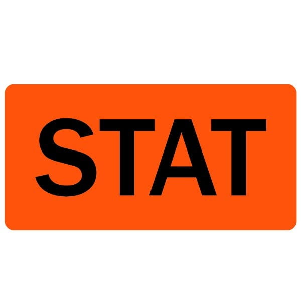 Stat Medical Healthcare Labels - Walmart.com