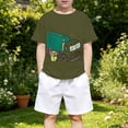 CAIVO T-Shirts Boys Short Sleeve Tops Kids Lightweight Daily Wear Tee ...