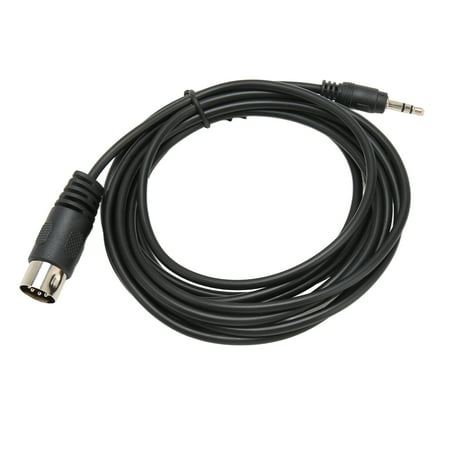 7 Pin DIN MIDI Male To 3.5mm Male Cable, Stereo MIDI DIN 7 Pin Male To ...