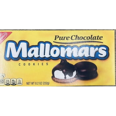 Mallomars Dark Chocolate Covered Marshmallow Cookies, 8.2 oz box ...