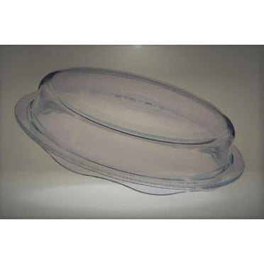 Microwave Tall Glass Plate Cover | Splatter Guard Lid with Easy Grip ...