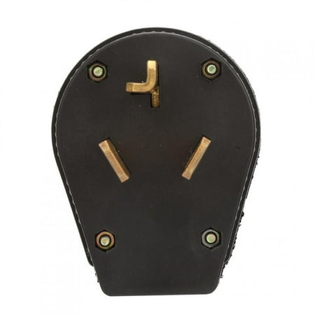 Three Hole Industry Plug, PA66 Plastic Electrical Conductivity Portable ...