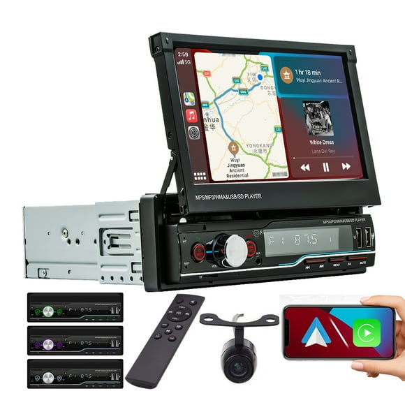 Single Din Flip Out Touch Screen