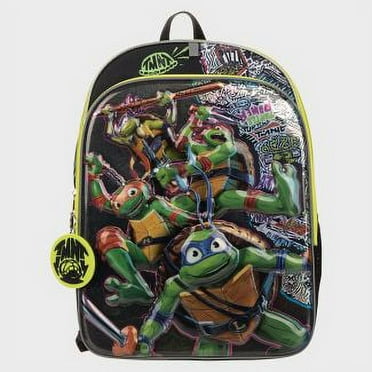 Teenage Mutant Ninja Turtles 4 Piece Backpack Set, Kids 16" School Bag ...