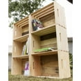 Houseworks 67140 18"L x 12.5" x 9.5"H Large Pallet Wood Crate ...
