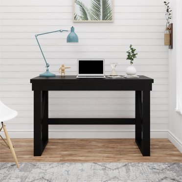 Mainstays 6-Cube Storage Computer Desk, White - Walmart.com