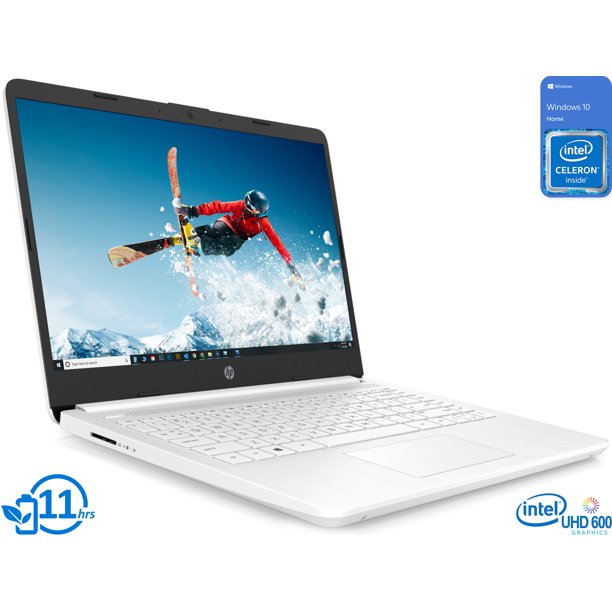 HP 14 Notebook, 14" HD Display, Intel Celeron N4020 Upto 2.8GHz, 4GB ...