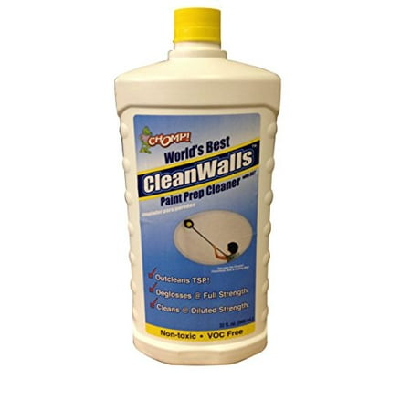 Chomp 53070-1 Cleanwalls World's Best Paint Prep Cleaner, 32 oz ...