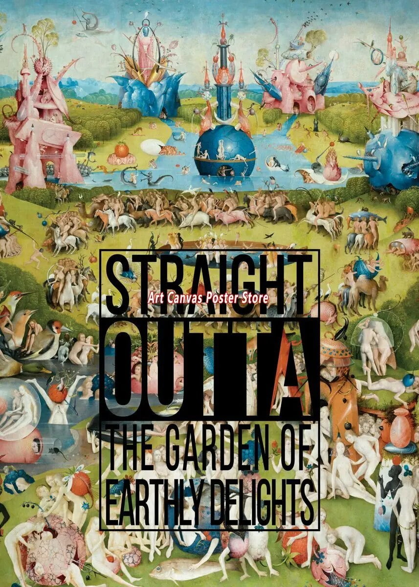 Póster de Bosch Hieronymus The Garden of earthal Delight, impresiones ...