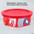 Pyrex® Marvel Spider-Man 4-Cup Round Glass Food Container with ...