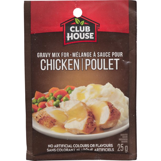 Club House, Dry Sauce/Seasoning/Marinade Mix, Chicken Gravy, 25g ...
