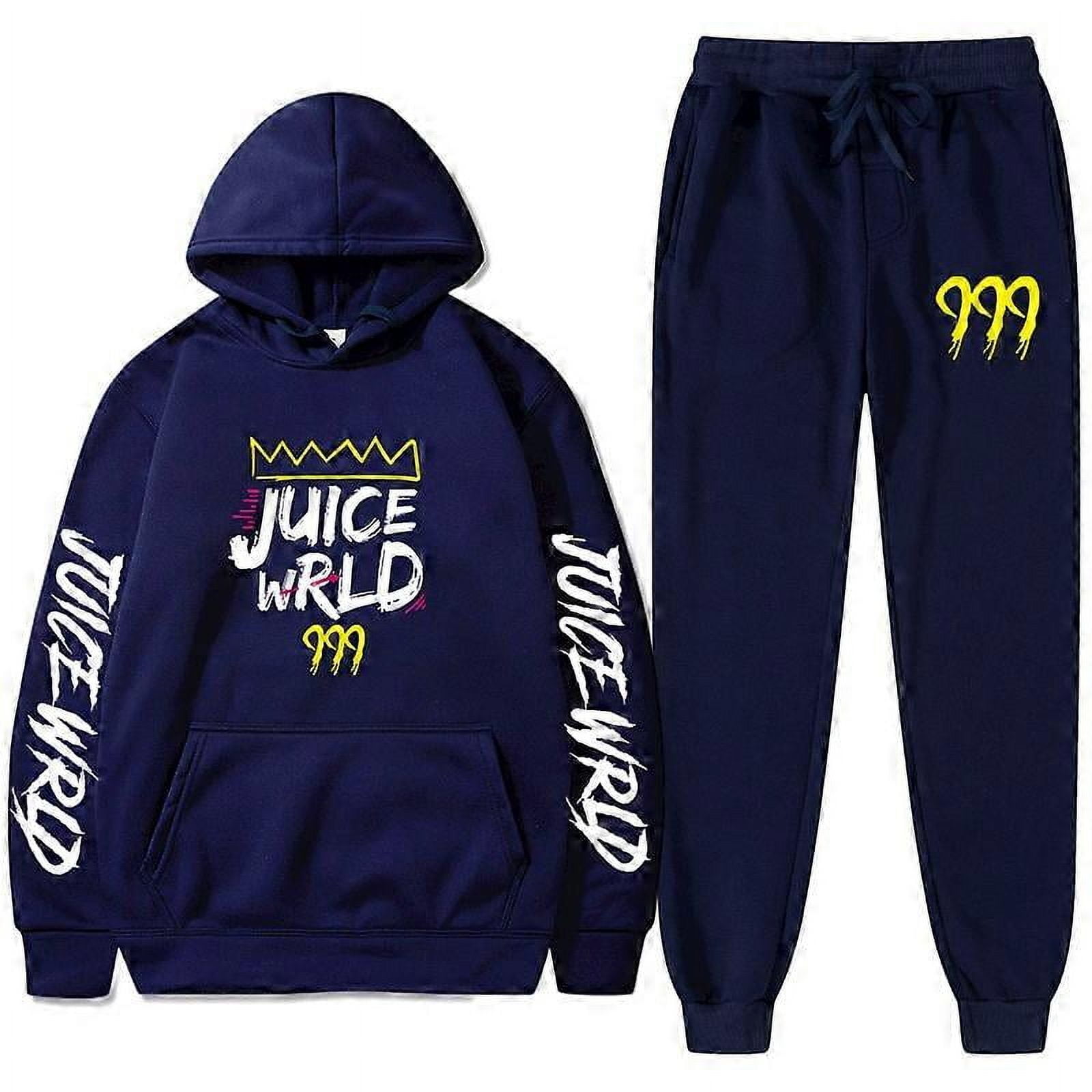 New Juice World Hoodie Suit Sweatshirt + Jogging Pants Juice Wrld Juice ...