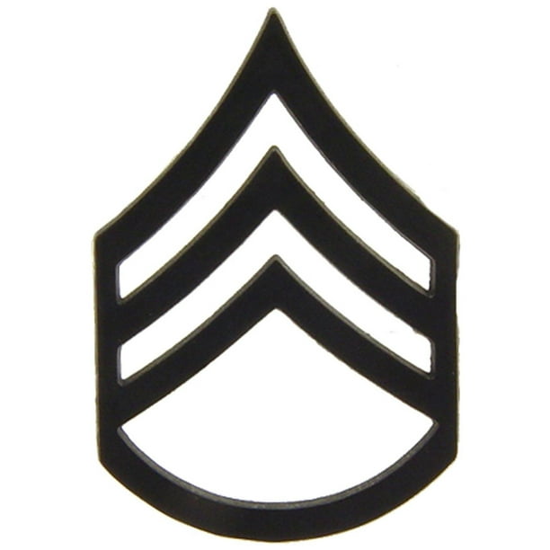 U.S. Army E6 Staff Sergeant Pin Subdued 1" - Walmart.com