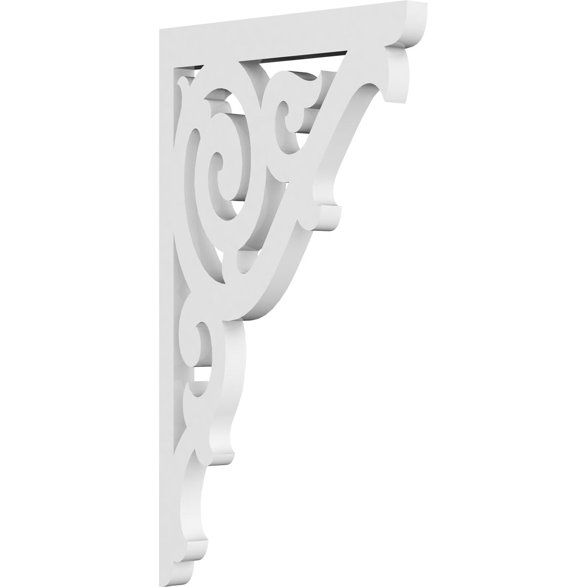 5/8"W X 7"D X 12"H Athens Architectural Grade PVC Bracket - Walmart.com