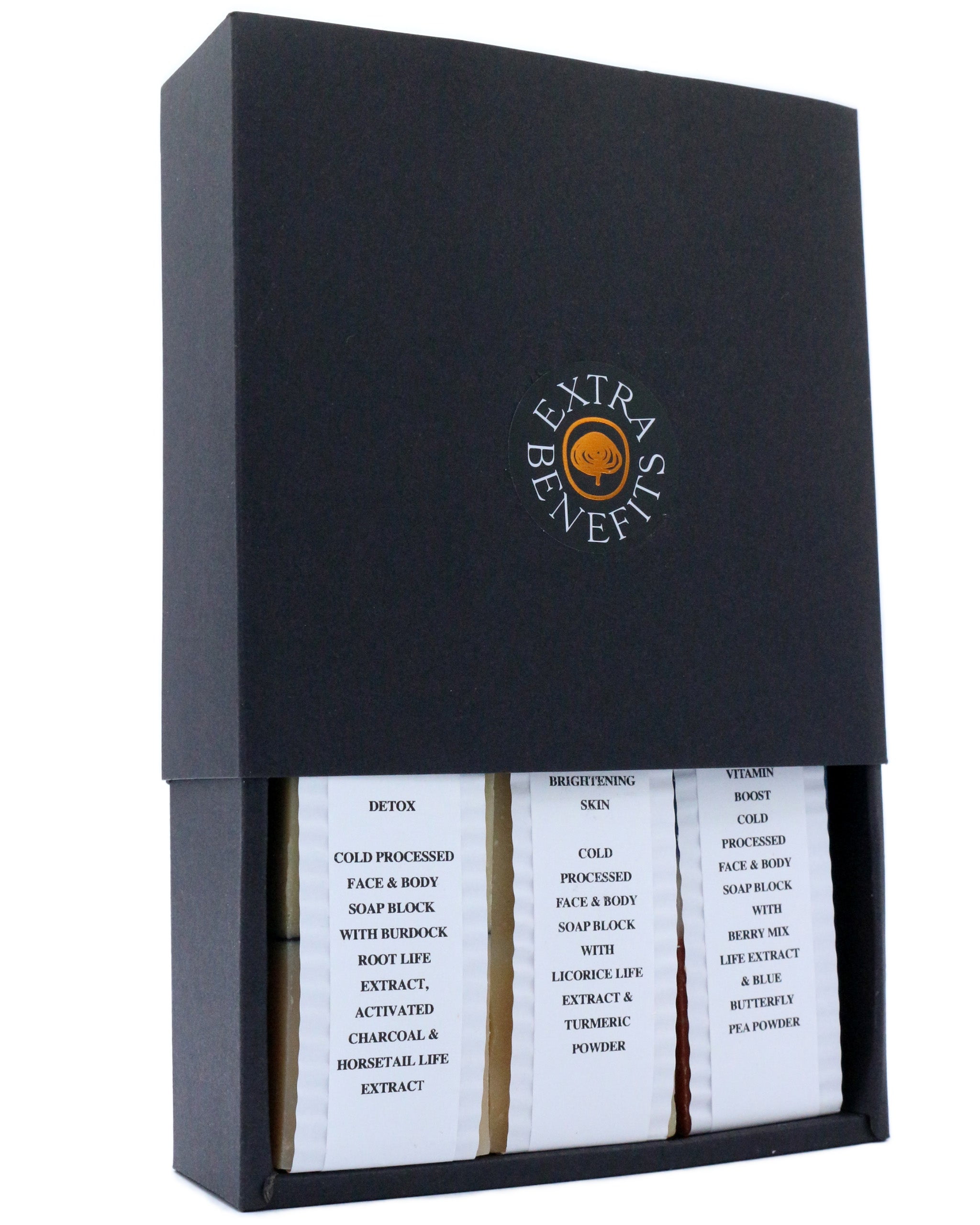 SET OF 3 SOAPS : DETOX/ BRIGHTENING/ VITAMIN BOOST - Walmart.com