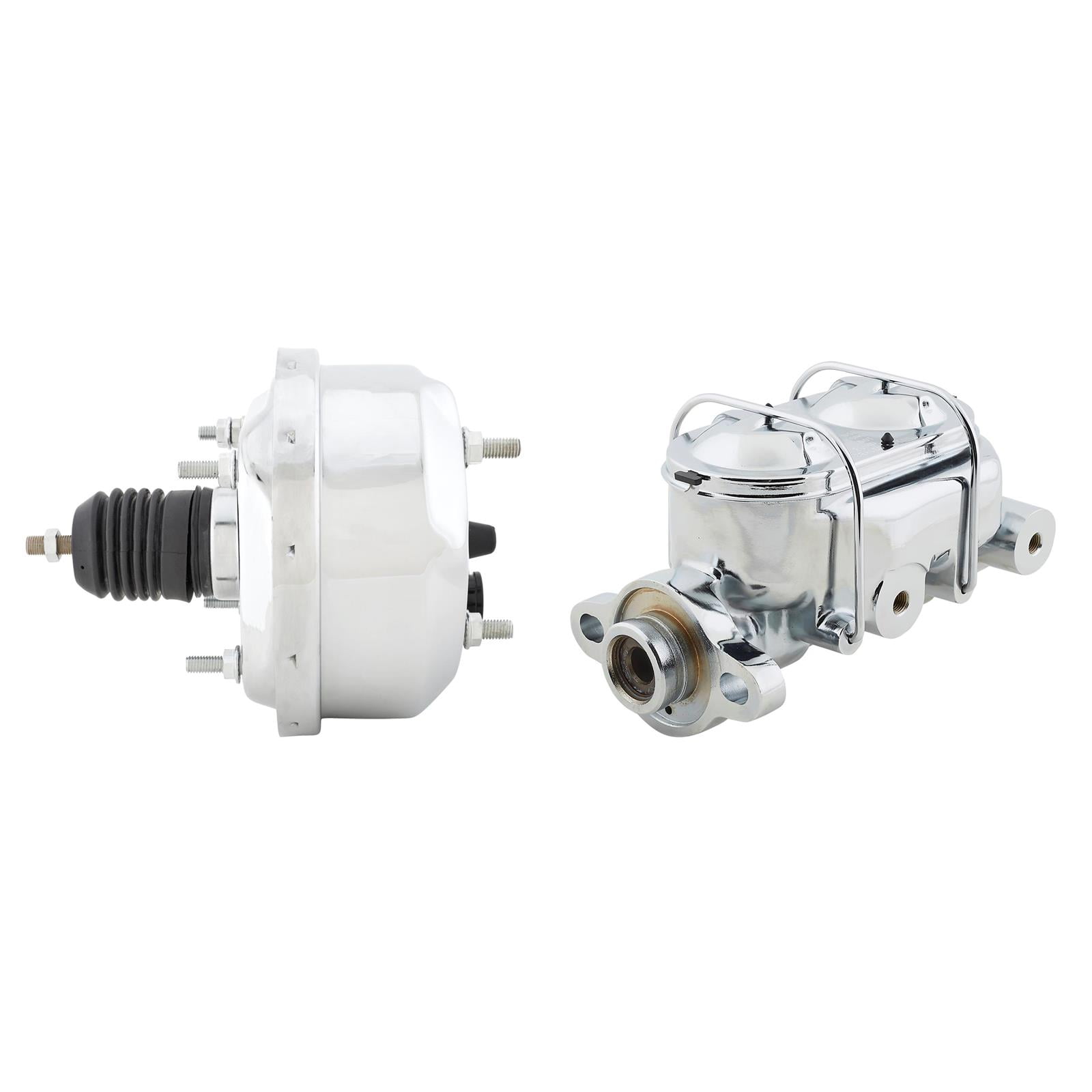 Single Diaphragm Chrome Booster Master Cylinder Combo - Walmart.com