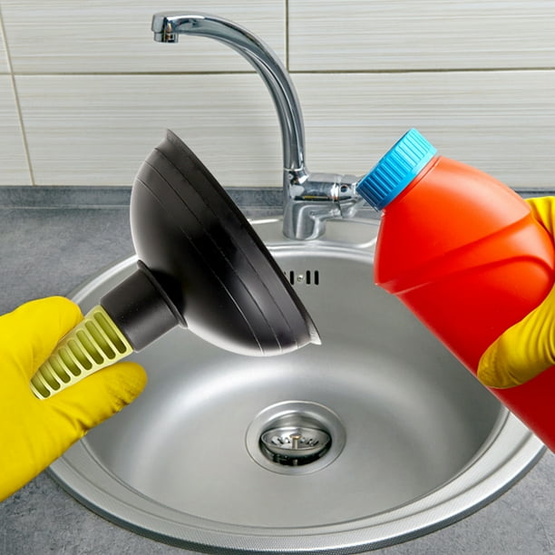 LSLJS Kitchen Sink Pipe Skin Sucker Dredge Through The Sewer Tool Hair ...