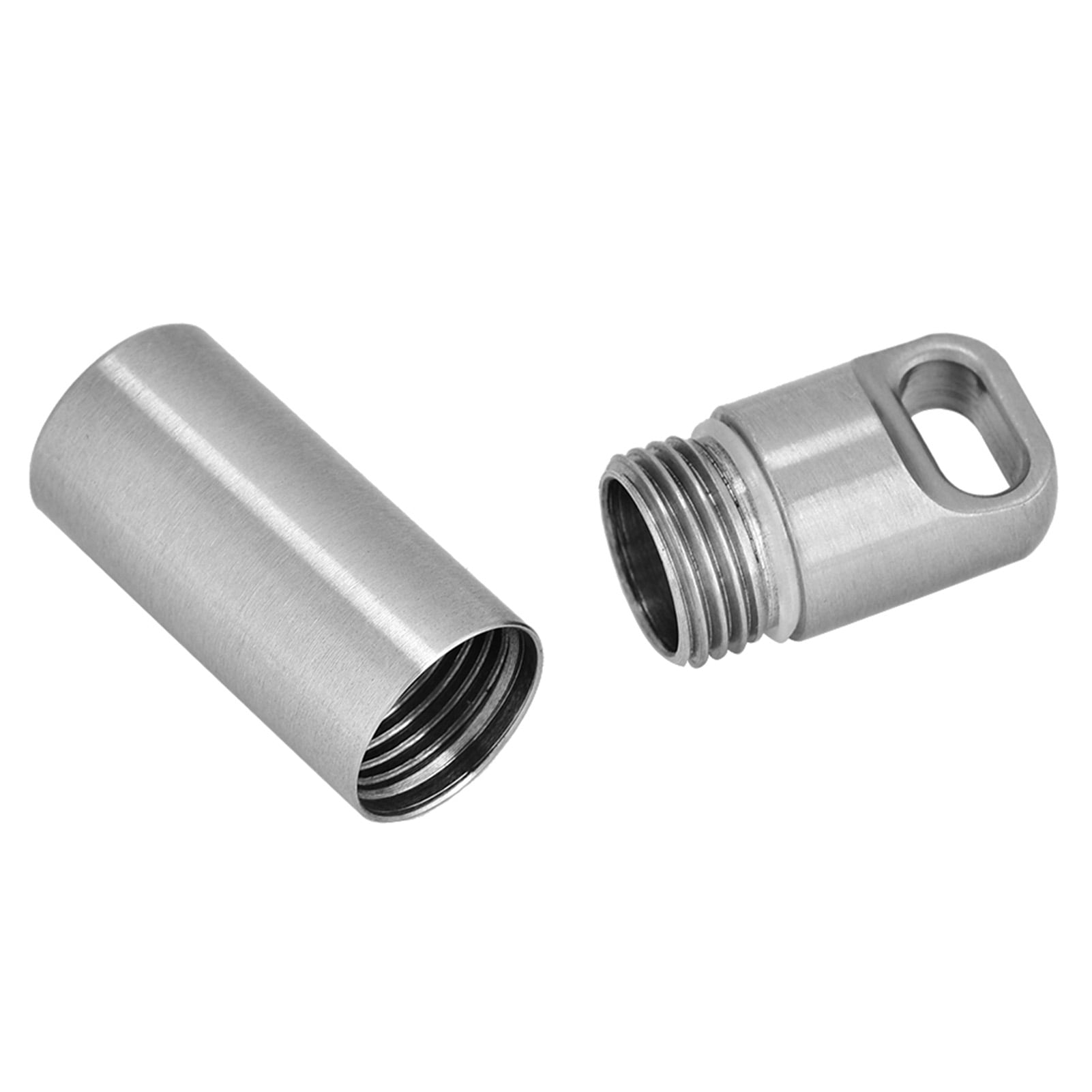 Click here for Ccdes Pill Keychain  Waterproof Stainless Steel Pi... prices