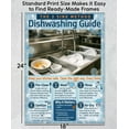 3 Compartment Sink Method Poster Commercial Kitchen Dishwashing Sign ...
