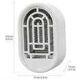 Mosquito Zapper, Rechargeable Bug Zapper with Built-in Battery for Home ...