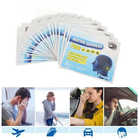 Nausea Patches, Behind Ear Motion Sickness Patch Reduce Dizziness ...