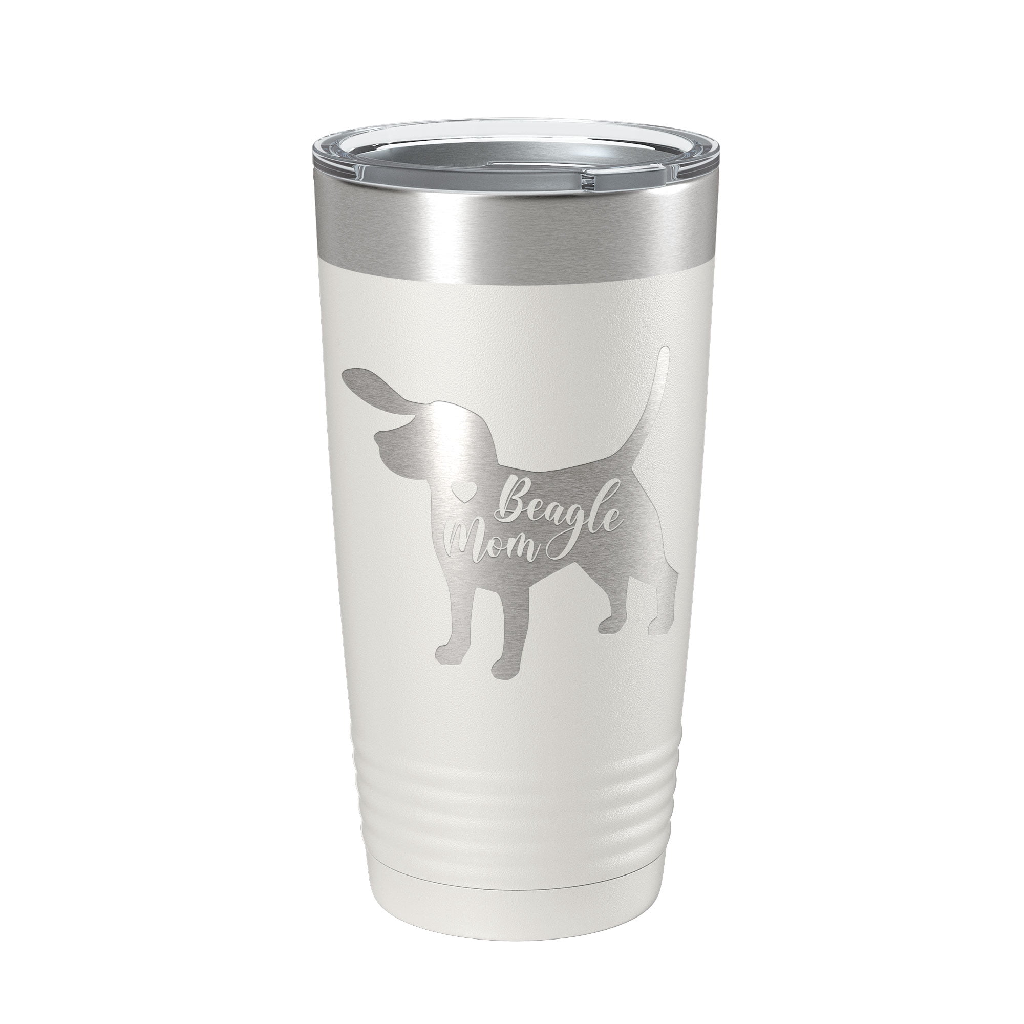 Beagle Mom Tumbler Dog Travel Mug Gift Insulated Laser Engraved Coffee ...