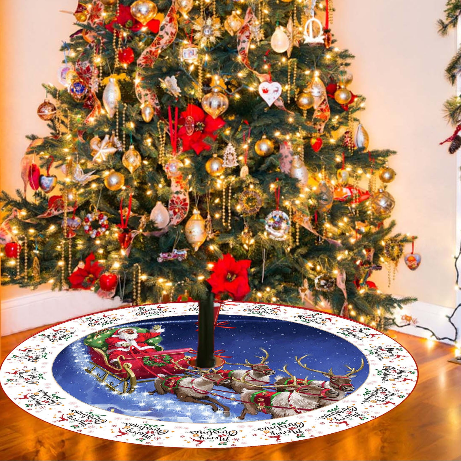 Click here for Egnmcr Room Decor  Home Decor  Christmas Tree Skir... prices