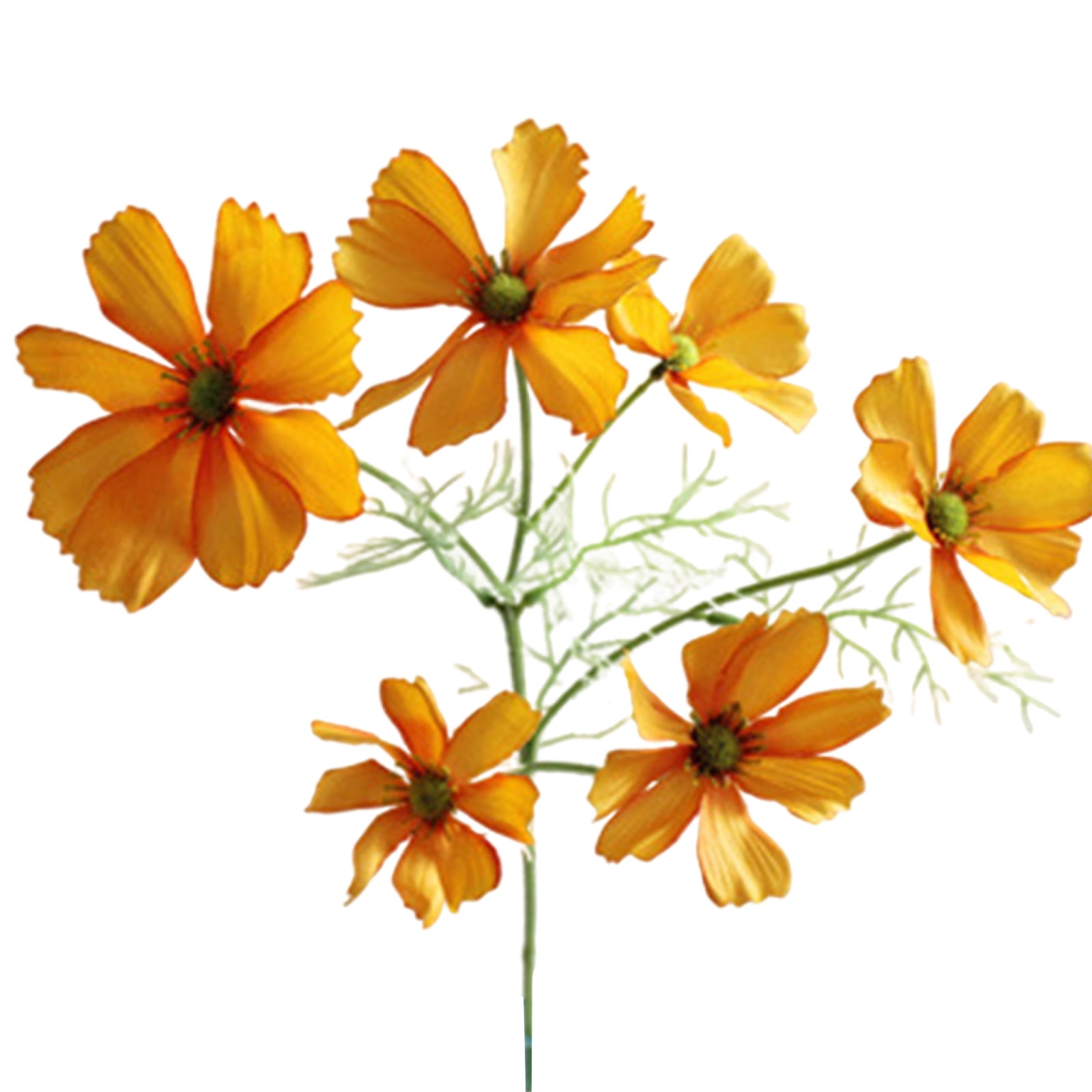 Cosmo Dried Flowers Bouquet Gesang Plastic + Silk Cloth + Iron Wire 6 ...