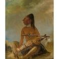 George Catlin 15x18 Black Modern Framed Museum Art Print Titled - Woman ...