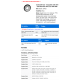 Crankshaft Seal - Compatible with 2001 - 2006 Mercedes-Benz S55 AMG RWD ...