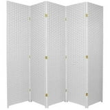 Handmade 6 Woven Fiber Room Divider - Light Green - Walmart.com