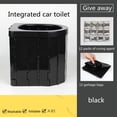 xiaxaixu Portable Folding Toilet with Flip Cover Design, Semi ...