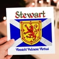 3drose, Scotland Flag with Lion Rampant for Clan Stewart and Family ...