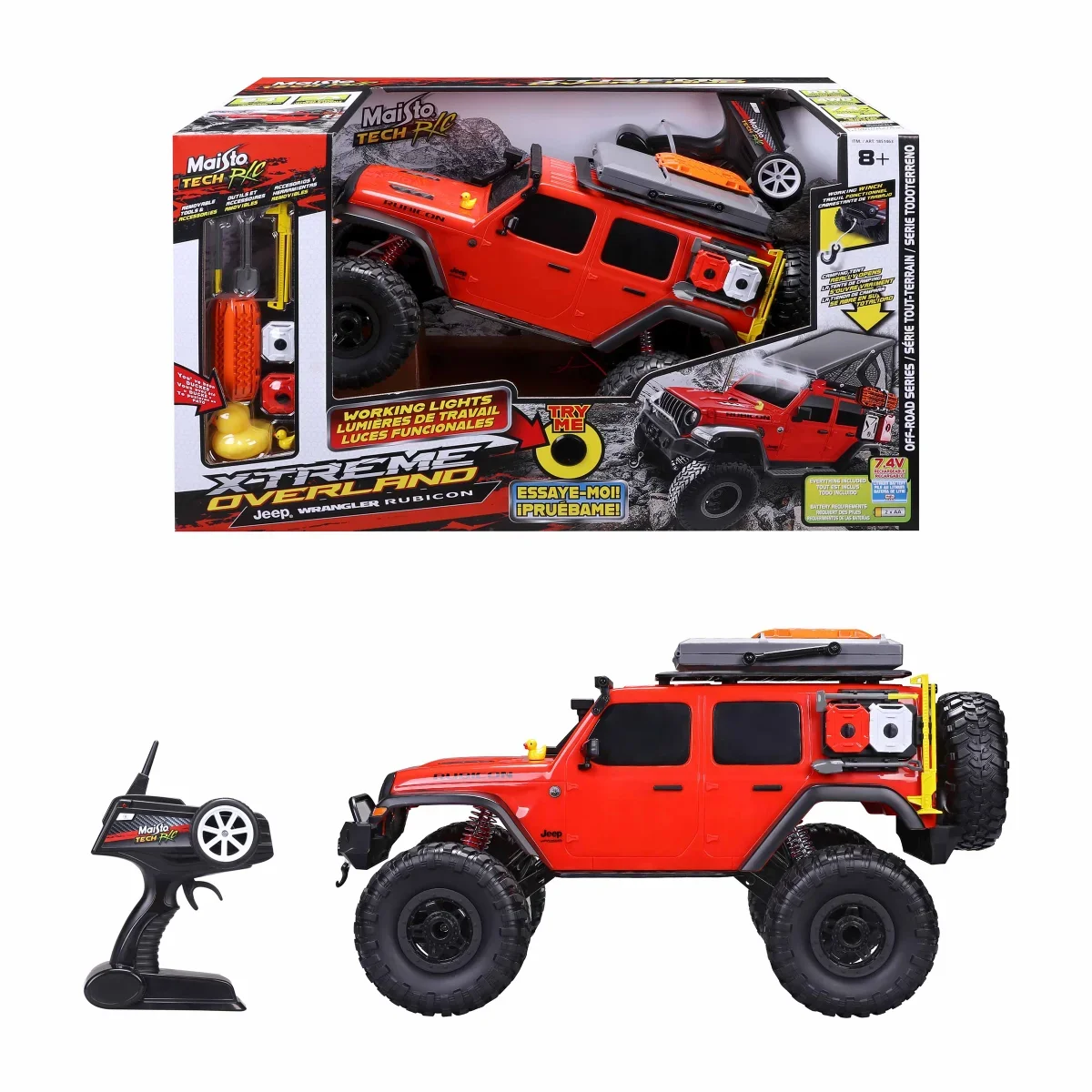 Click here for Maisto Remote Control Jeep Overlander 7.4v High-Sp... prices