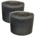 HQRP 2-Pack Foam Filter Sleeves for Shop-Vac Wet/Dry Vacuums, 5 Gallon ...